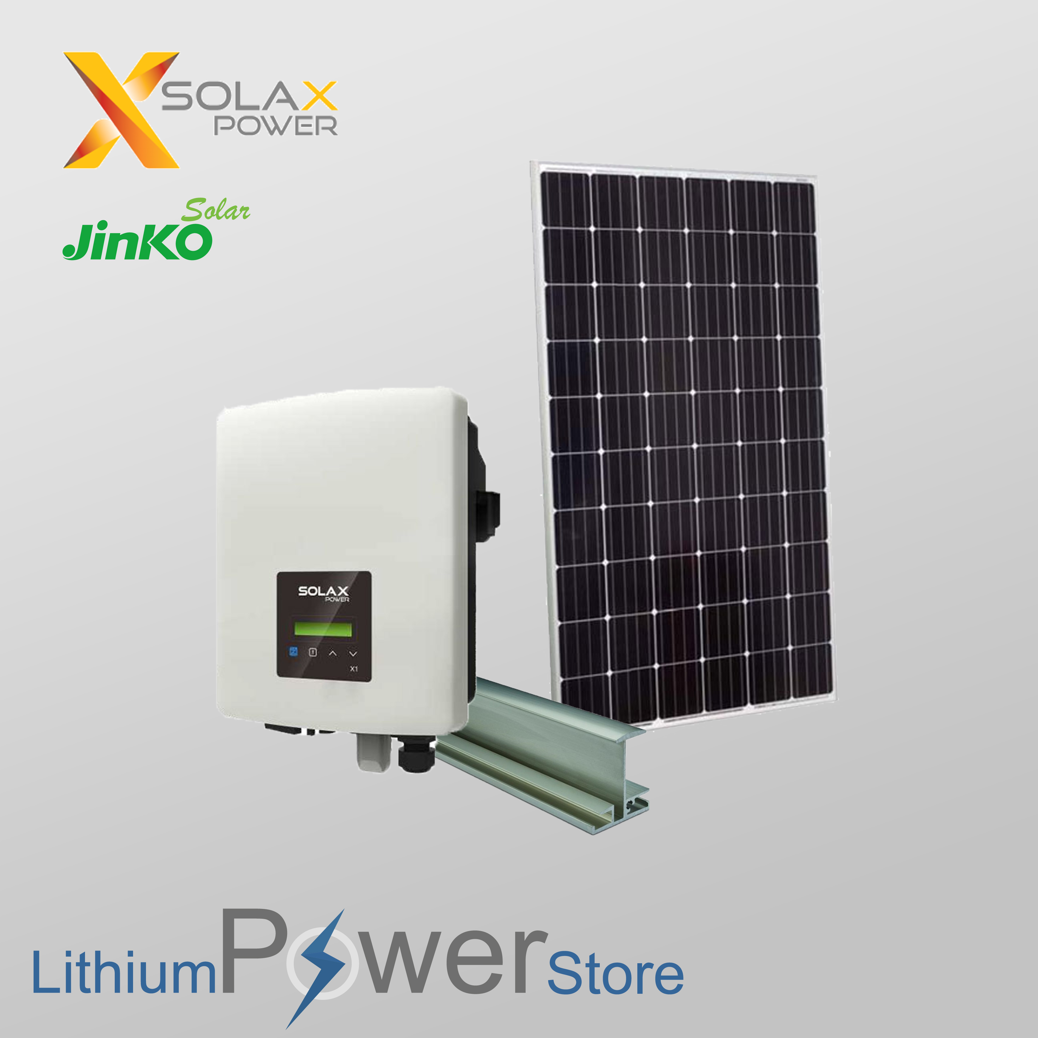 Lithium-PowerStore.de - Micro Solaranlage 1,6 kWp Jinko Solar + SOLAX X1